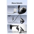 Bone Conduction Wireless Headphones Compatible With T-Mobile REVVL 7,8/ ...