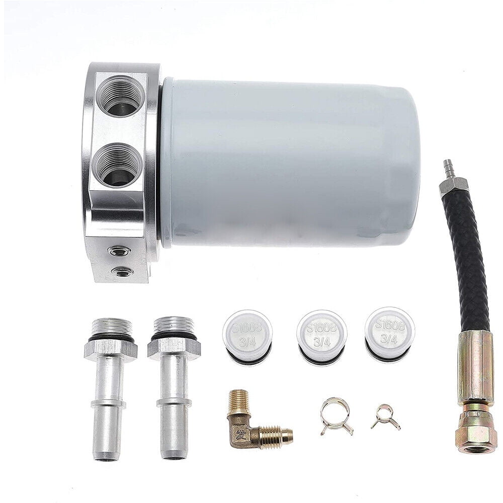 LisFaxbo 121003 Fuel Filter Conversion Kit For 2011-2020 Ford F250 F350 ...