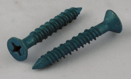 TAPCON MASONRY FASTENERS FLAT PHILLIPS HEAD 3/16" DIAMETER X 2-3/4" per 2 Pack - Walmart.com
