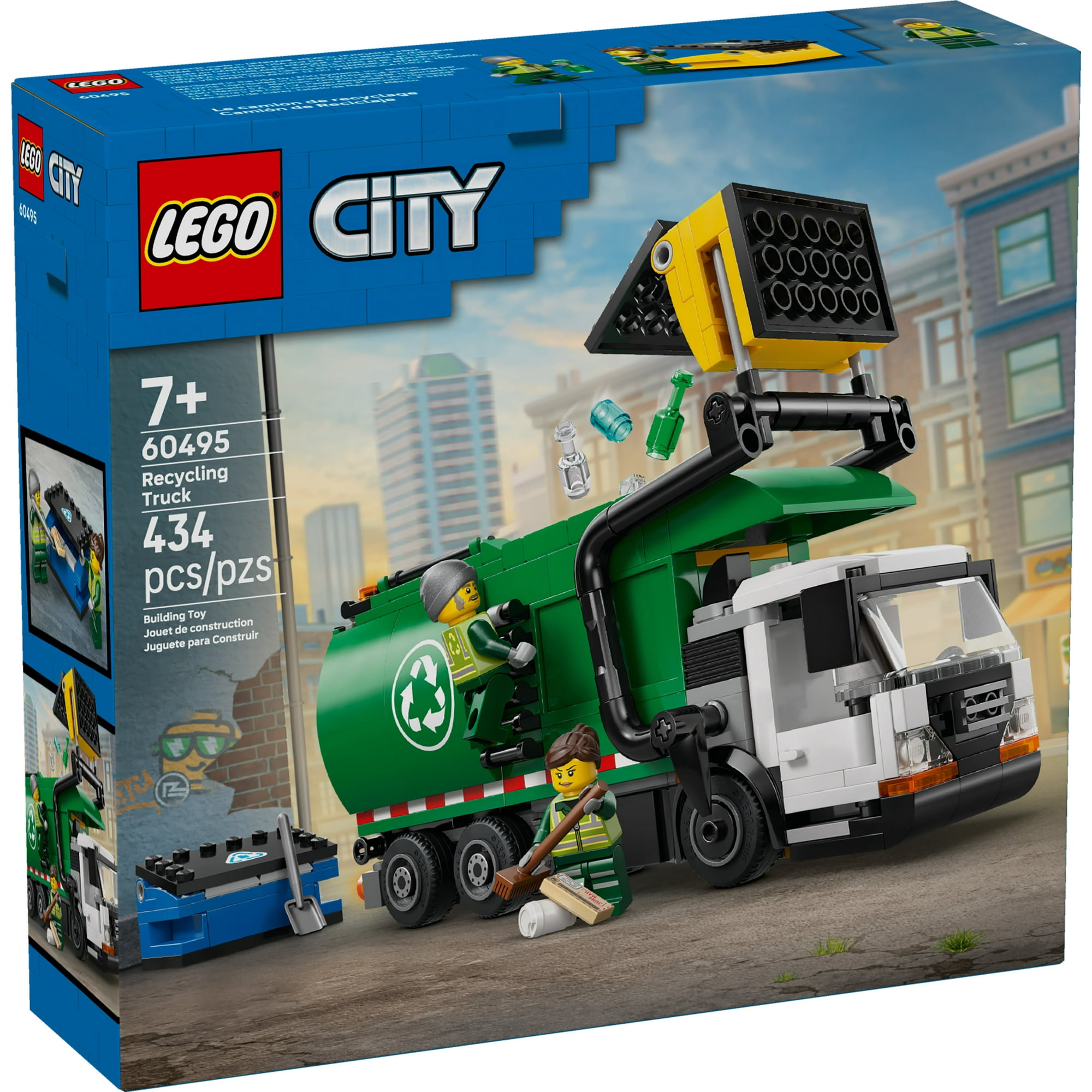 Click here for Lego City Recycling Truck Toy - Building Set For B... prices