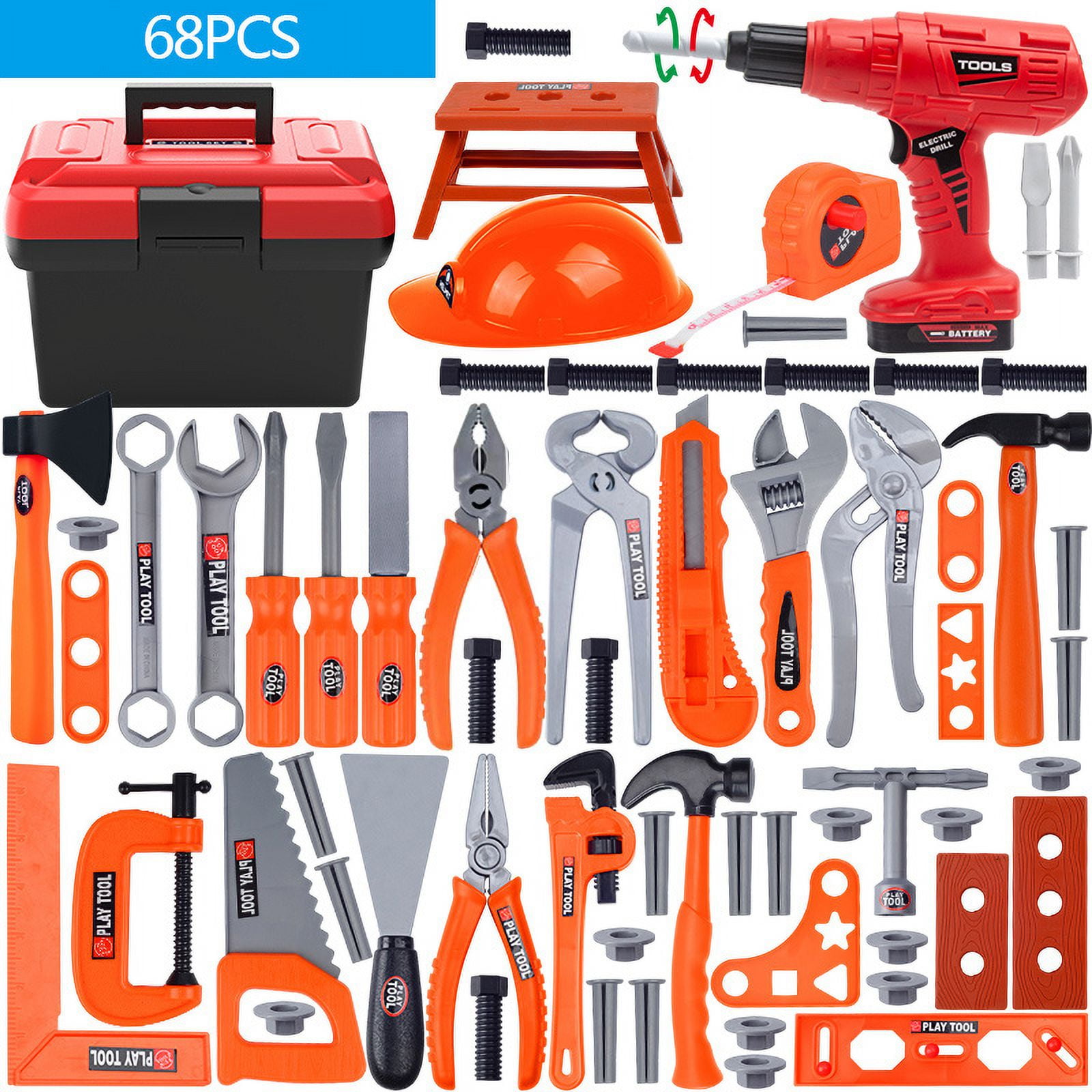 Click here for Grm Electric Toy Drill Set: Stimulate Your Childs... prices