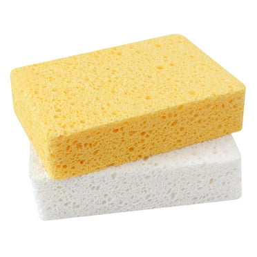 GREENET Cellulose Sponges Kitchen, for Washing Dishes, in Bulk, 24 Pack ...