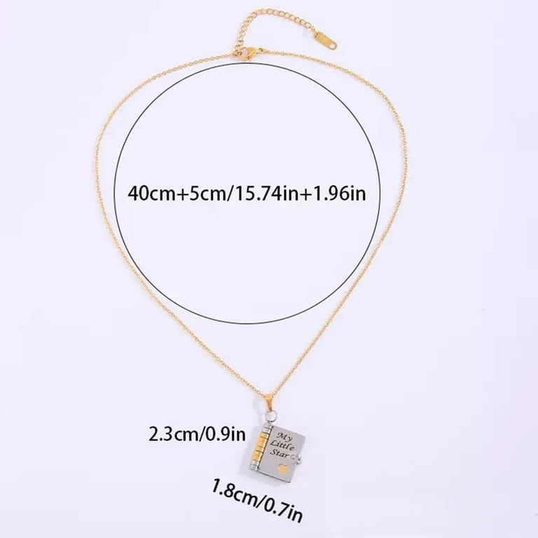 Openable Locket Necklace Aazon.co: RANKEEF Y Incredible Daughter Book ...