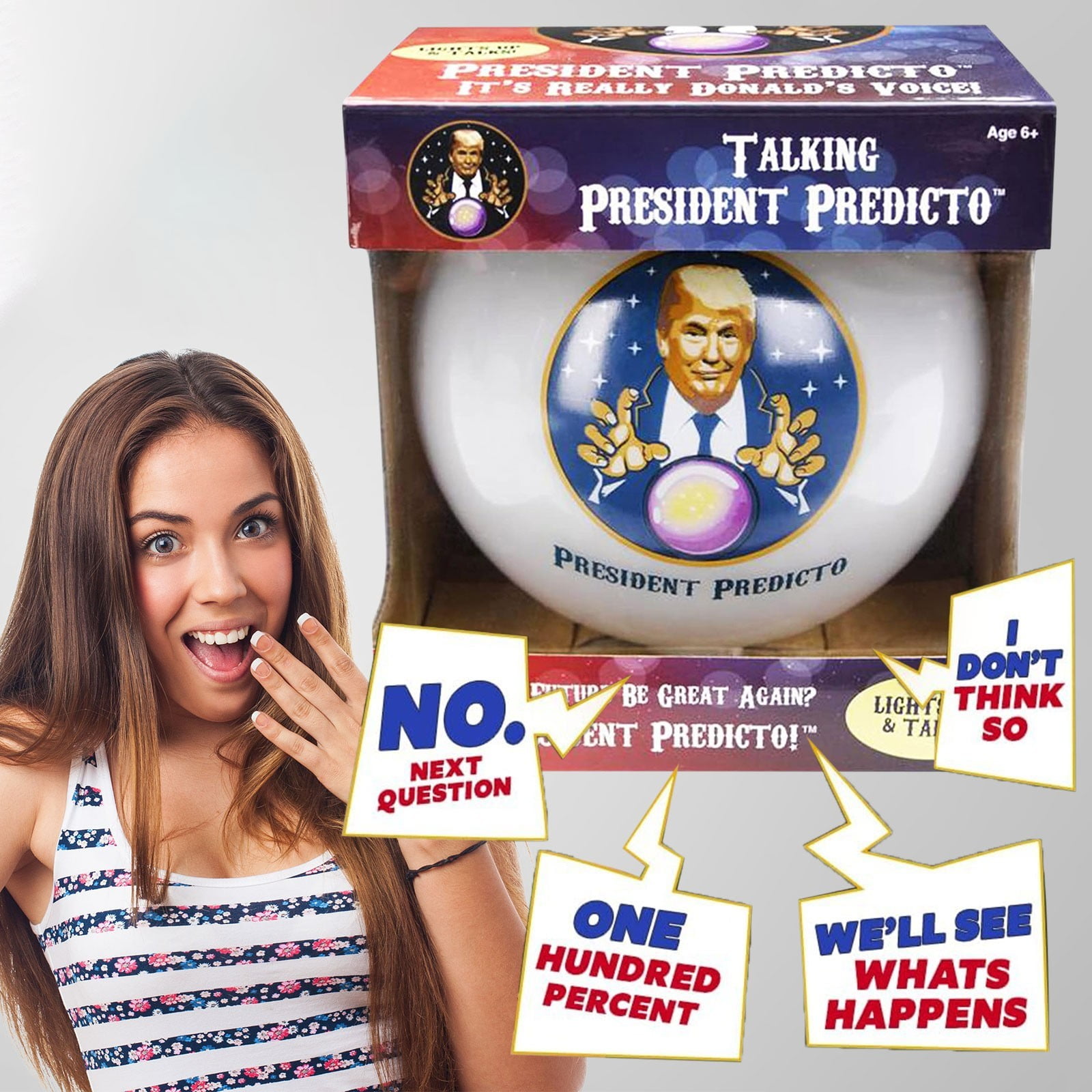 Click here for Cqxid Silicone Squeeze Toy Under $10 Talking Presi... prices