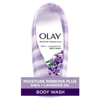Olay Moisture Ribbons Body Wash with Shea and Notes of Jasmine Petals ...