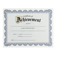 Certificate of Achievement Award and Seal Stickers (Blue, 8.5 x 11 in ...