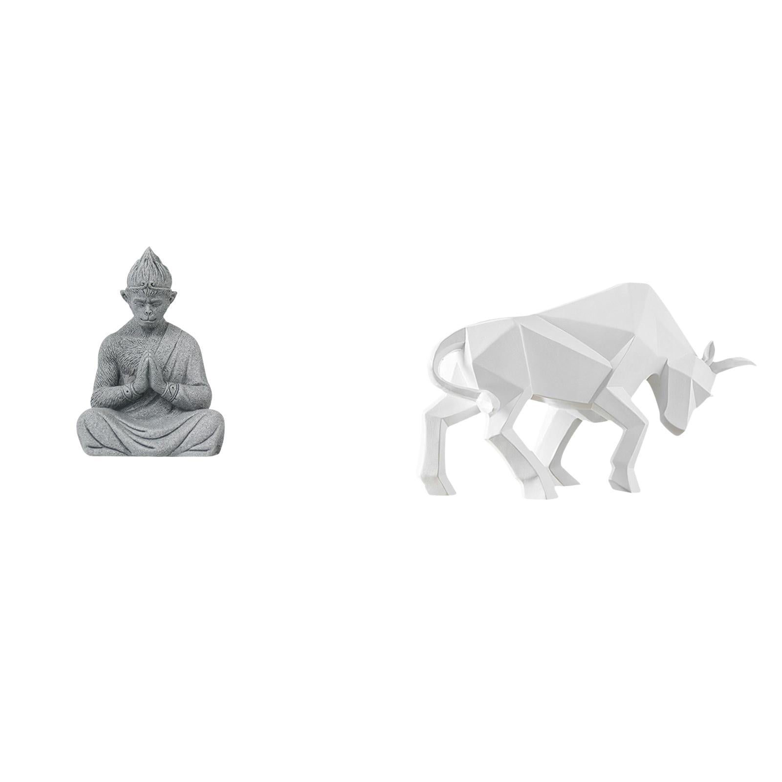 Estatua de mono,Estatua de Buda Mono para Interiores y Exteriores ...
