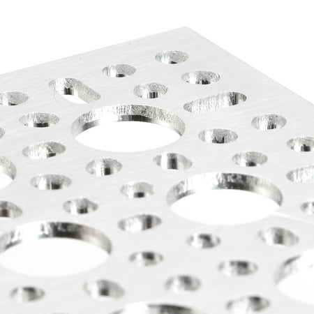 Mesh Panel Display, Aluminum Material Aluminum Grid Plate Orifice Plate ...