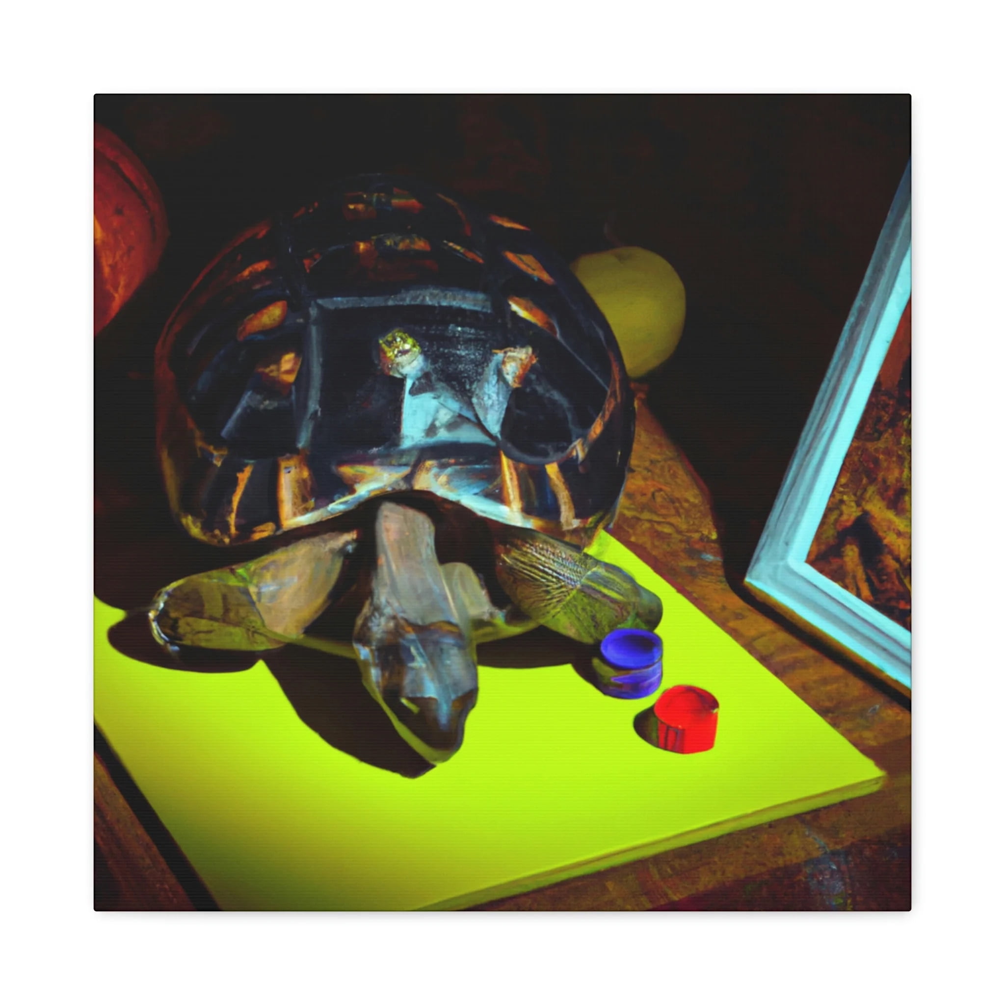Tortoise in Pop Art - Canvas - Walmart.com