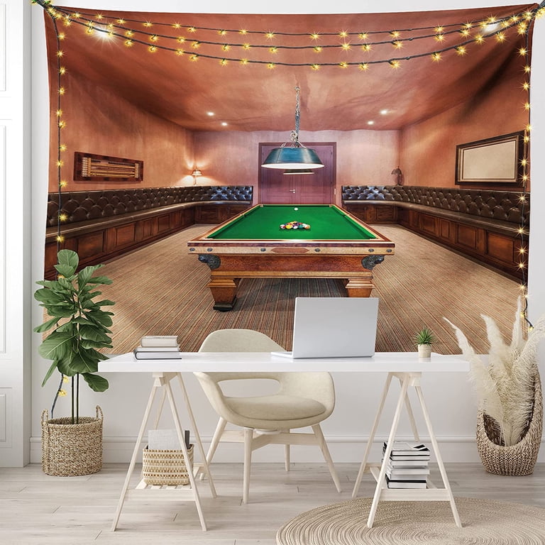 Modern Pool Table Room
