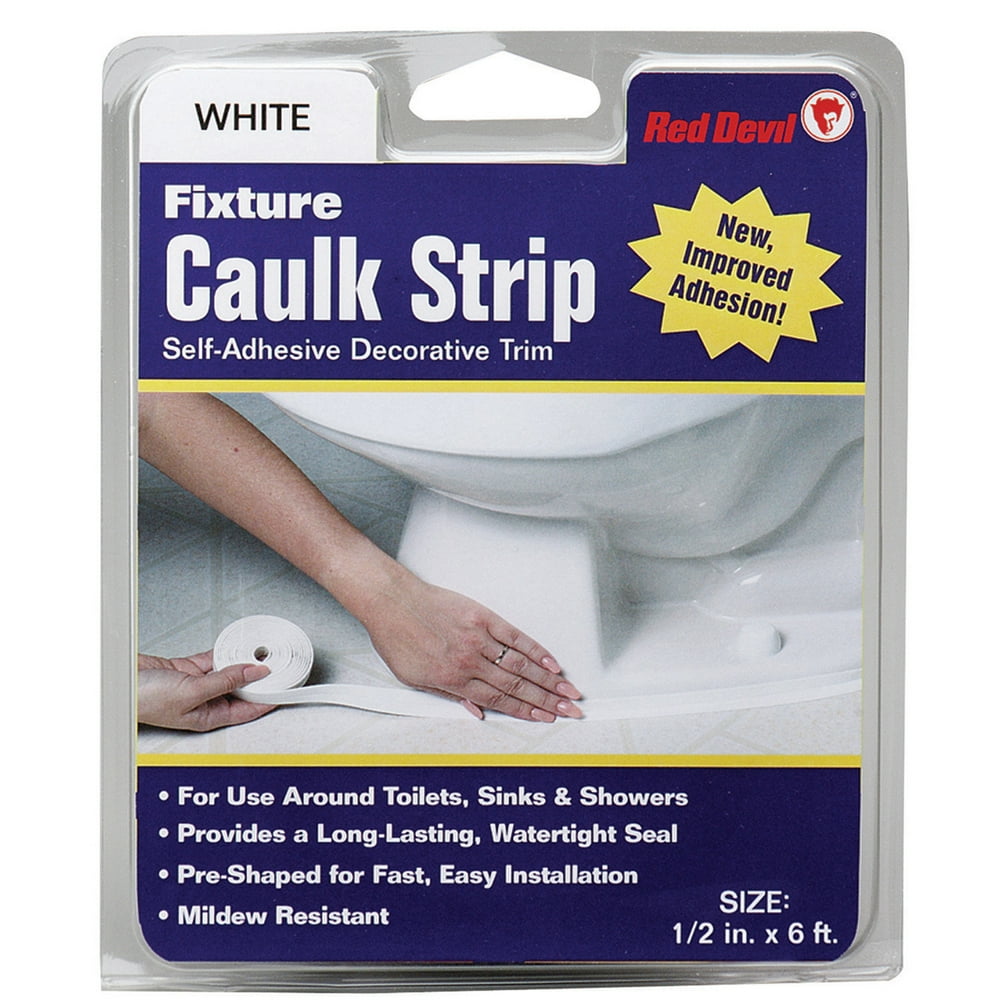 CAULK STRIP WHITE 1/2INX6FT - Walmart.com - Walmart.com