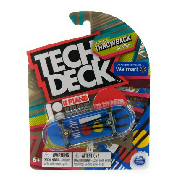 Tech Deck Throwback Series Plan B Skateboards Joslin Snikt Blue Rare ...