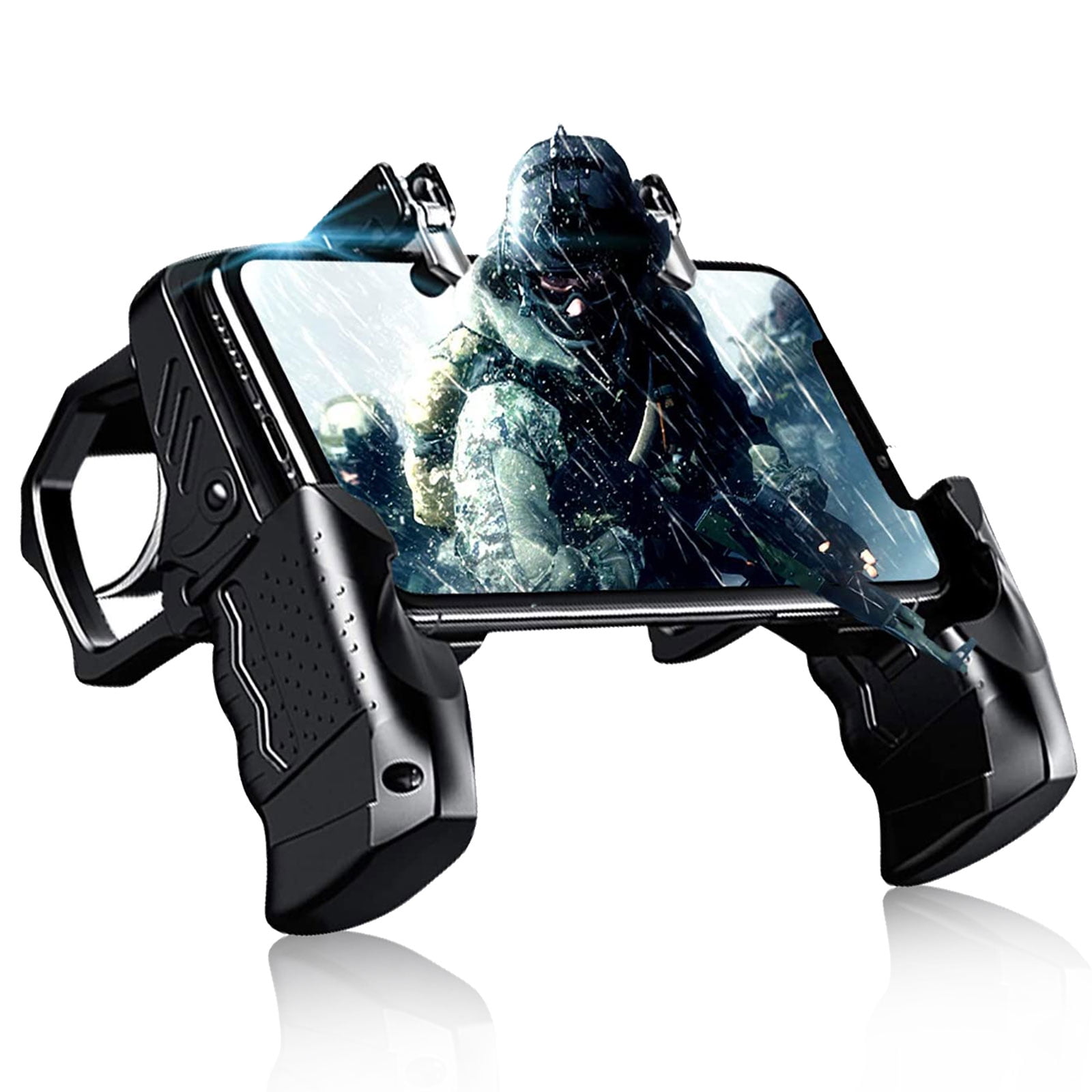 Eeekit Mobile Game Controller For Pubg Mobile Controller L1r1 Mobile Game Trigger Joystick 8761
