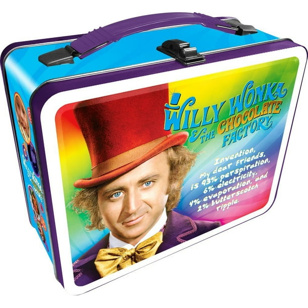 Lunch Box - Willy Wonka - Gen 2 Metal Tin Case New Licensed 48159 ...
