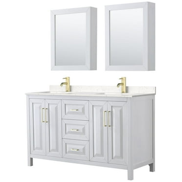 Wyndham Collection Andover 55 inch Single Bathroom Vanity in Dark ...