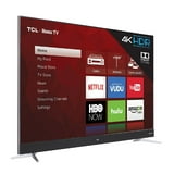 TCL 65" Class 4K (2160P) Dolby Vision HDR Roku Smart LED TV (65C807 ...
