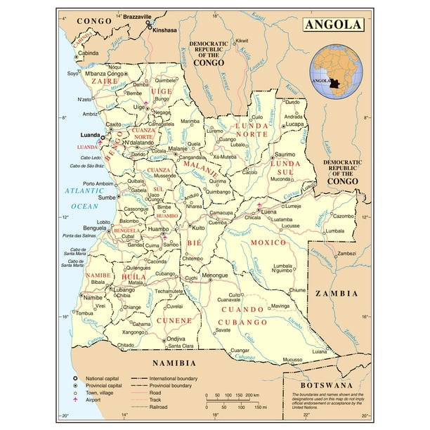 Palmetto Posters 24x31 Laminated Poster: Large detailed political and ...