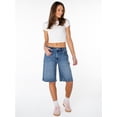 Celebrity Pink Women's and Women's Plus Relaxed Denim Jorts, Sizes XS ...