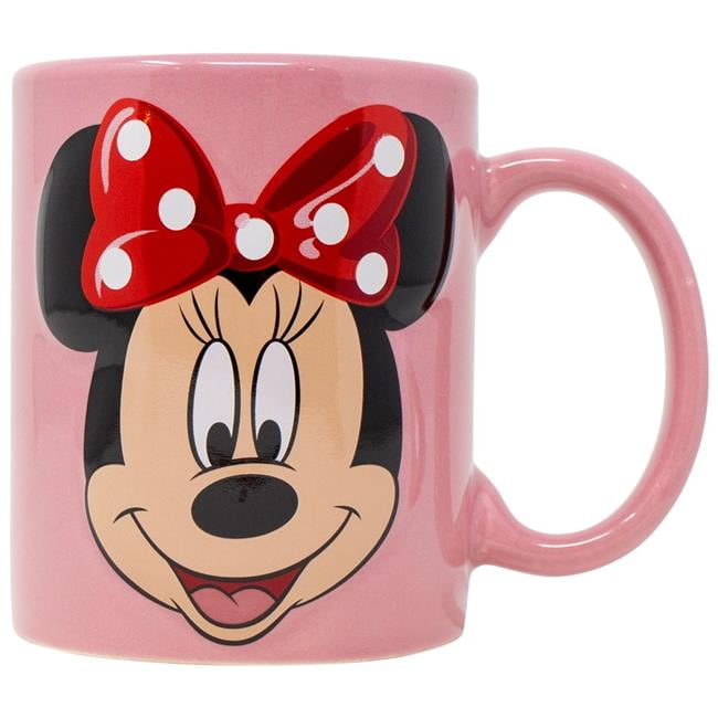 Minnie Mouse Face Disney 11 Ounce Coffee Mug - Walmart.com