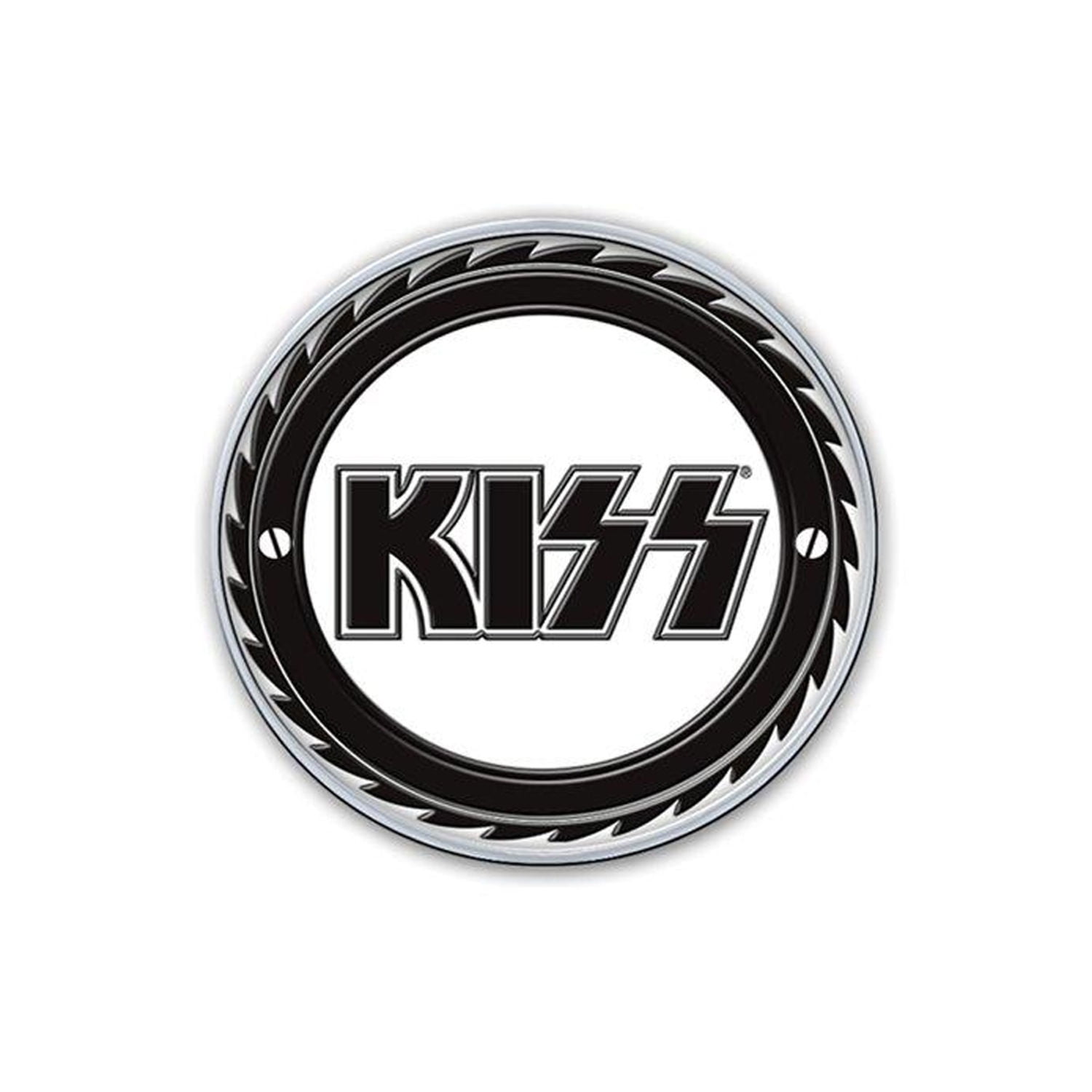 Click here for Kiss Metal Buzzsaw Badge One Size prices