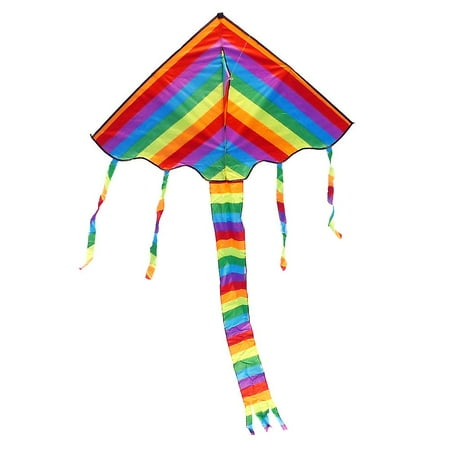 Outdoor Kite, Long Tail Children's Rainbow Kite, Suitable For Outdoor ...