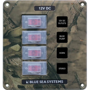 Blue Sea Systems 3131 Circuit Breaker Enclosure - Walmart.com