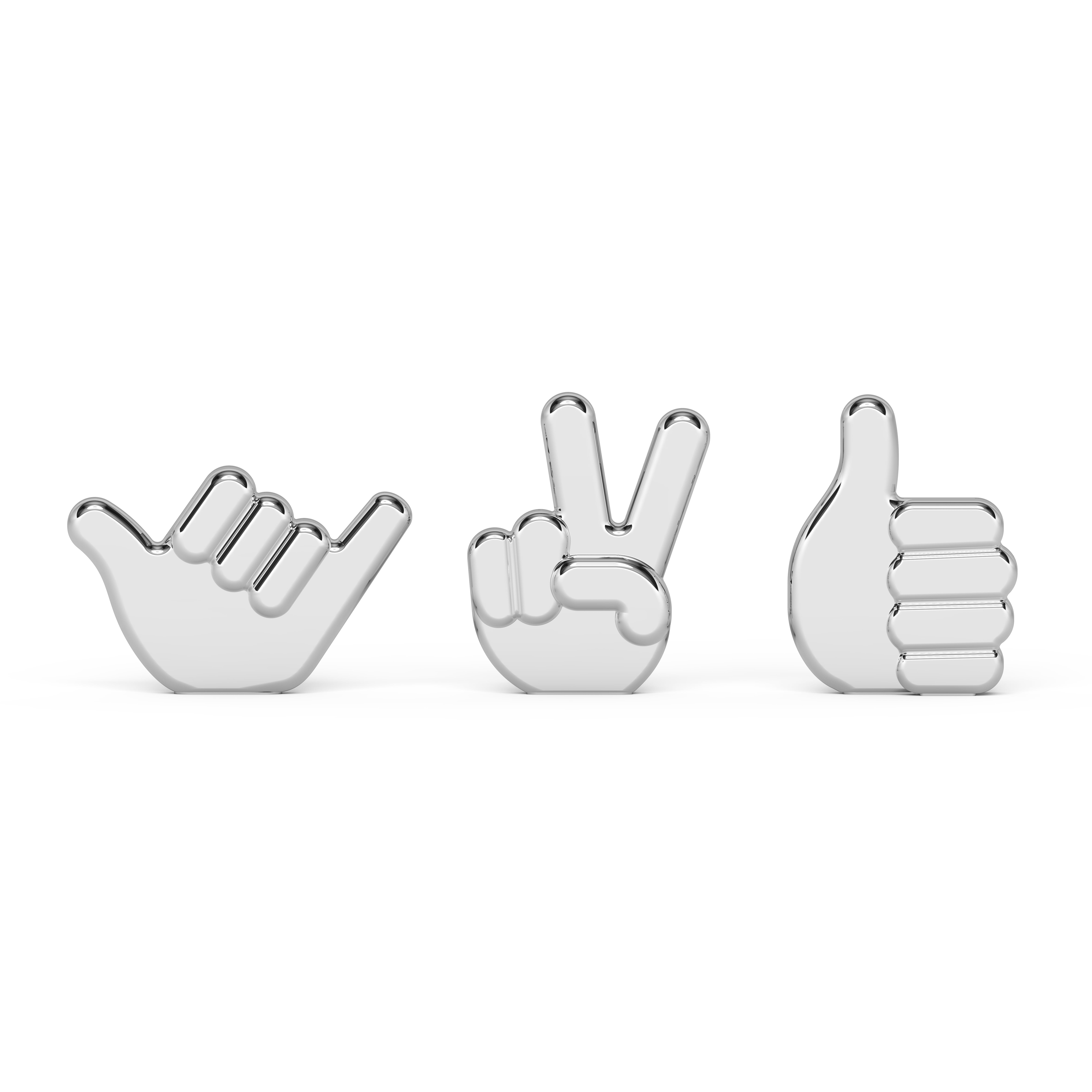 Handsup S/3 Photo Display Chrome - Walmart.com