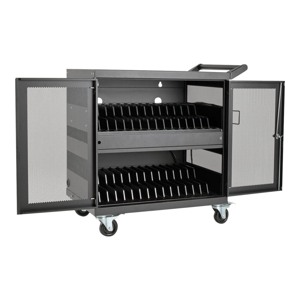 Tripp Lite 32-Port USB Charging Cart Storage Station Android Tablet ...
