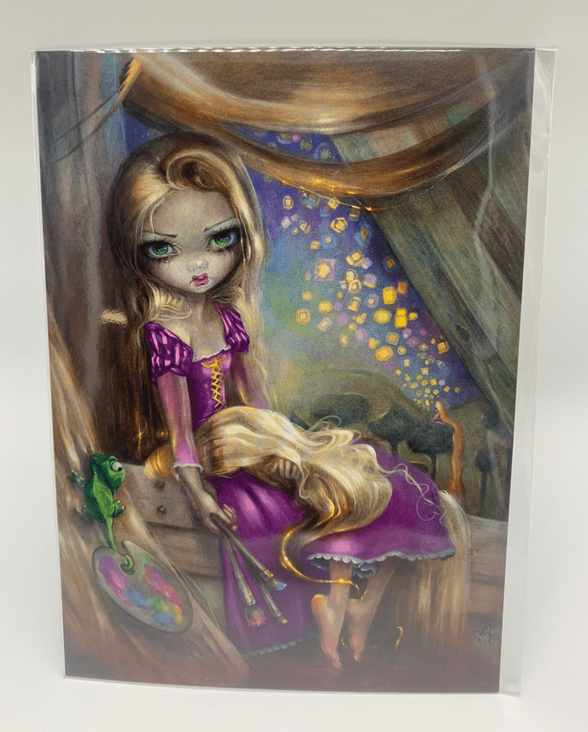 Disney Parks Rapunzel Postcard Wonderground Gallery New Sealed ...