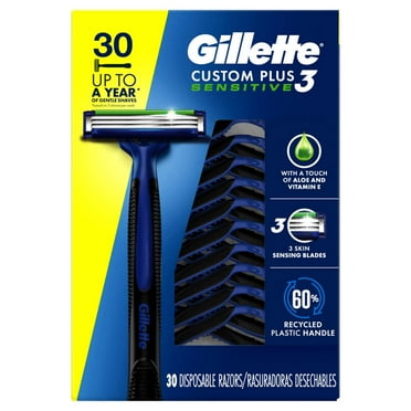 Gillette Sensor2 Plus Men's Disposable Razors, 10 Count - Walmart.com