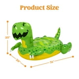 Syncfun 2 Pack Inflatable Dinosaur & Peacock Pool Floats, Swim Party ...