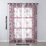 Bakdue Big Peony Rotten Flower Window Screen: Gorgeous and Dreamy ...