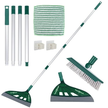 Libman Commercial 206 Precision Angle Broom with Dust Pan, Steel Handle ...