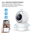 5MP WiFi Indoor Camera Two-Way Voice Intercom, Automatic Body ...