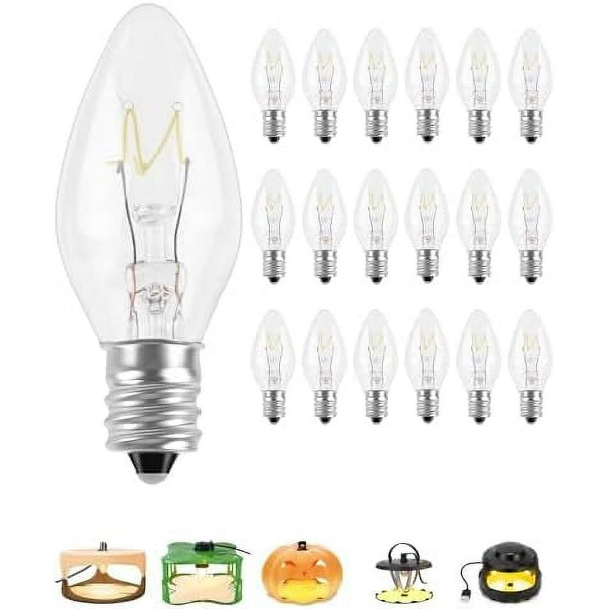 Click here for Chenxiayu 18pack 7w C7 Night Light Replacement Bul... prices