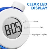 MLINS Digital Water Energy Clock LED Display Clock Battery-free Clock ...