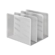 Artistic Urban Collection Punched Metal File Sorter, Three Sections, 8 ...