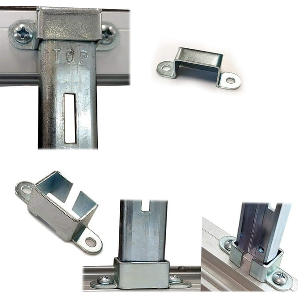 Showcase Interior Standard Clips, Display Case Bracket Channel Holder ...