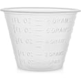 UYGDUY-200ct 1oz Disposable Graduated Medicine Cups, Non-Sterile, for ...
