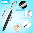 120pcs Interdental Brushes, Braces Brush Cleaner for Teeth Cleaning ...