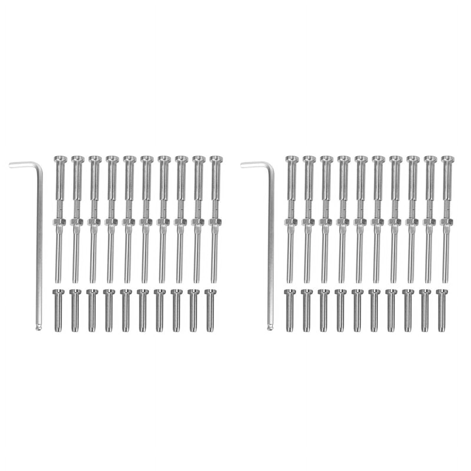 Stemball Swage Y Invisible Hex Head Roscado Stud Tension End Endting ...