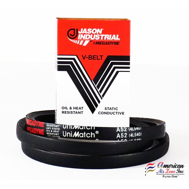 Megadyne - Jason Industrial V Belt - A52 - 4L540 - (Pack of 1 ...