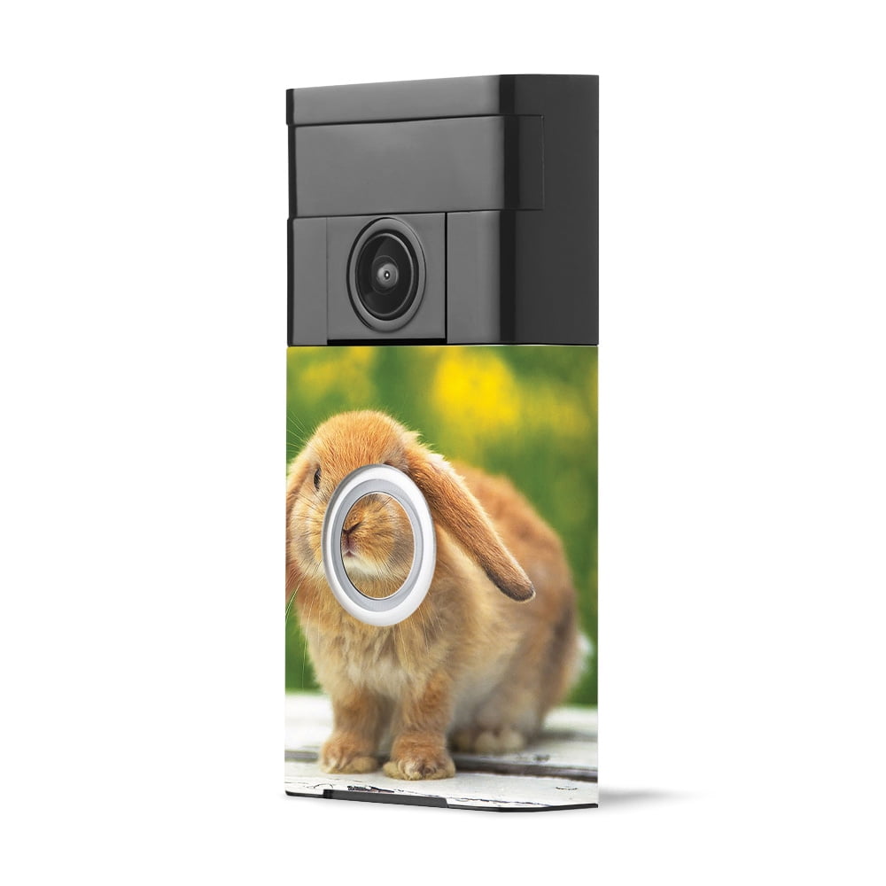 MightySkins Skin for Ring Video Doorbell - Rabbit | Protective Viny ...