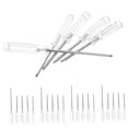 BESTYASH 25Pcs Small Transparent Screwdriver Set for Repair Tasks with ...