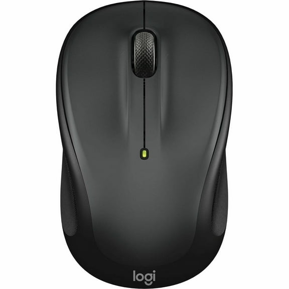 Logitech M325 Full-Size Ergonomic Wireless Optical USB Mouse with ...
