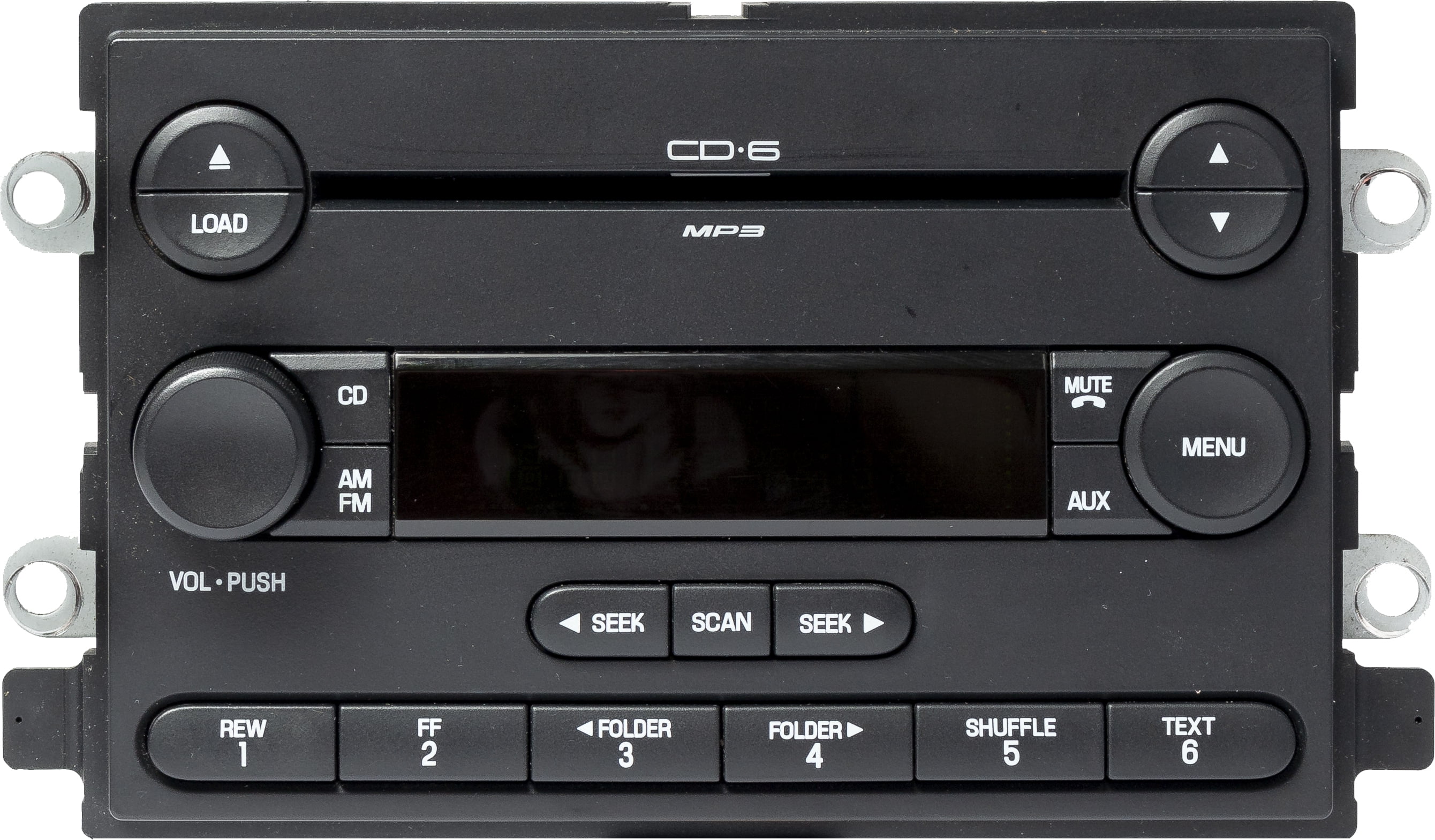 Restored 2005 Ford Freestyle AM FM Radio 6 Disc CD MP3 Player Model ...
