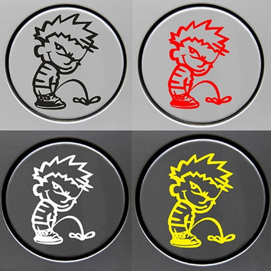 Calvin And Hobbes Car Decals