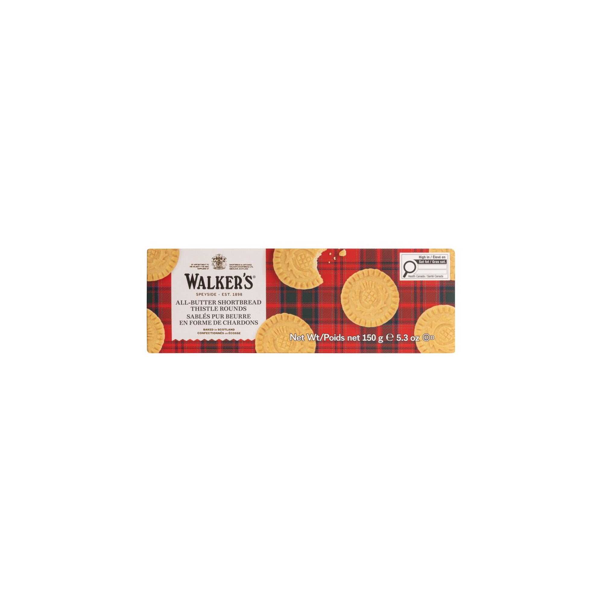 Walkers Walkers Shortbread Rounds 150 G