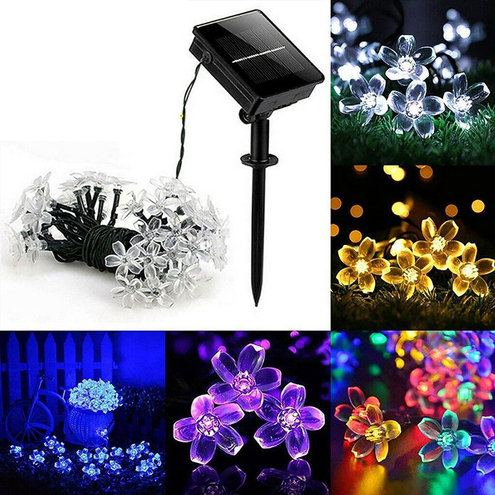 Click here for Mesase Led Solar Sakura Lights String Christmas Mu... prices
