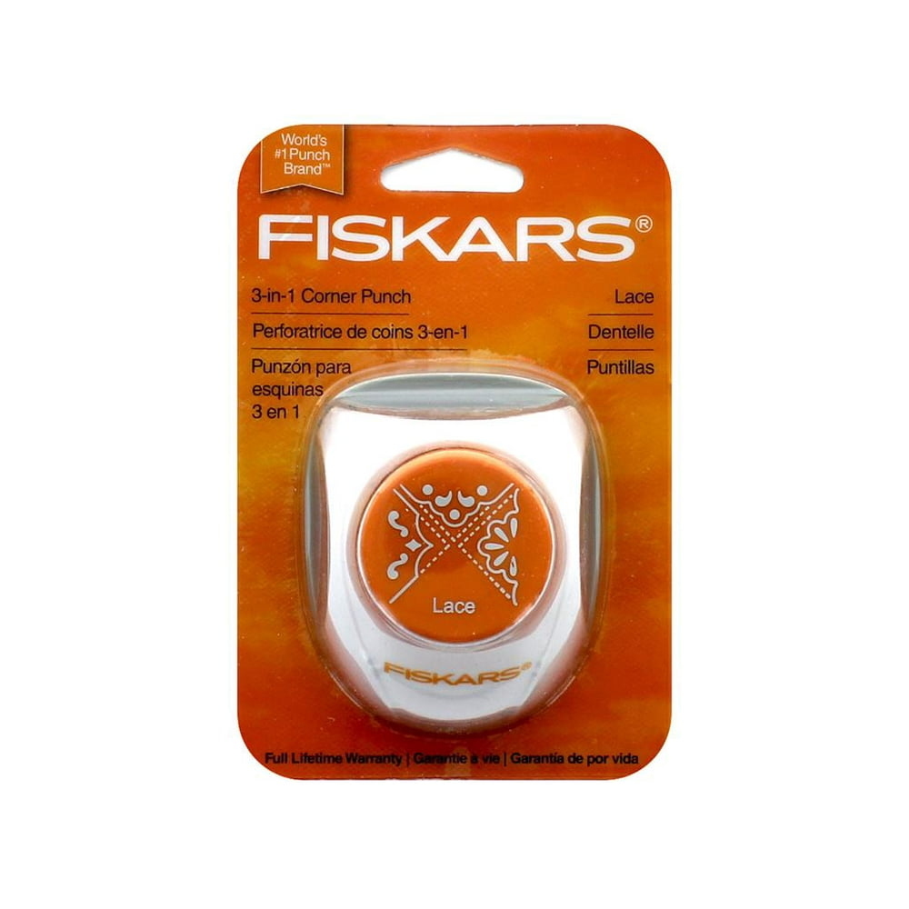 Fiskars Craft Punch 3 In 1 Lace Corner - Walmart.com - Walmart.com